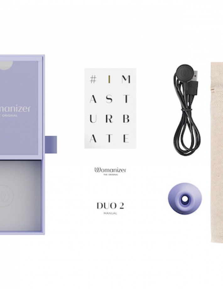 Womanizer DUO2 Lilacウーマナイザー 吸引バイブ 2点責め